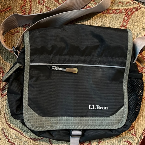 L.L. Bean | Bags | Ll Bean Medium Blackgray Crossbody Bag Melt | Poshmark